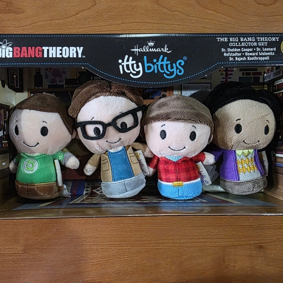 Hallmark | Toys | Hallmark Itty Bittys Big Bang Theory Plush Set | Poshmark